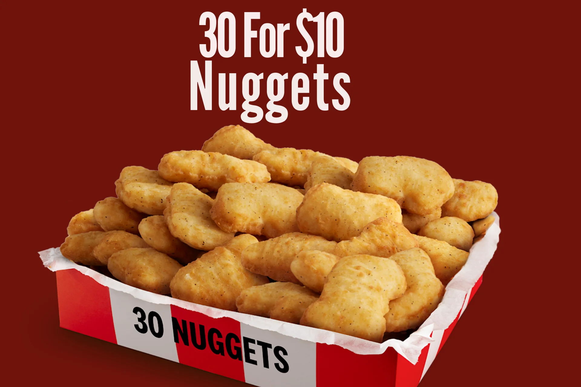 KFC Drops “30 Nuggets for $10” Deal – But Only Until September 25